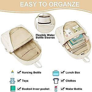 LOIDOU Backpack for Teen Girls Middle-School Primary Elementary Bookbags 17inch Kids Backpack Women laptop Backpack Lightweight Casual Daypack