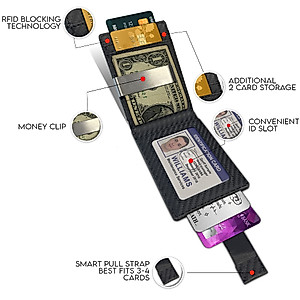 Macorner Wallet Christmas Gifts for Husband From Wife - Set Engraved Insert Card & Slim Wallet Gift Box for Men, Fiancé & Fathers Day, Valentines Day Gift for Him - Gift For Boyfriend For Anniversary