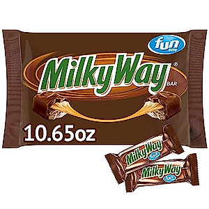 MILKY WAY Fun Size Milk Chocolate Candy Bars, 10.65 oz Bag