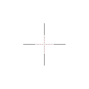 Vantage IR Riflescope 4-12X50, 1", Mil Dot (Etched)