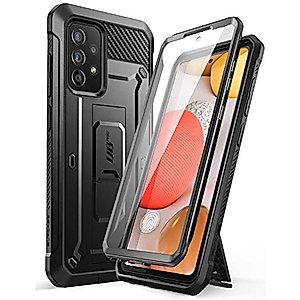 SUPCASE Unicorn Beetle Pro Series Designed for Samsung Galaxy A52 4G/5G (2021) Case, Full-Body Rugged Holster & Kickstand Case with Built-in Screen Protector for Galaxy A52s (Black)