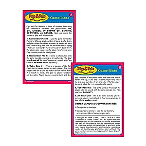 Super Duper Publications | Pigs & Pals Preposition Fun Deck Flash Cards | Educational Learning Resource for Children