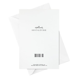 Hallmark Signature Wedding Card, Bridal Shower Card, Engagement Card (Champagne)