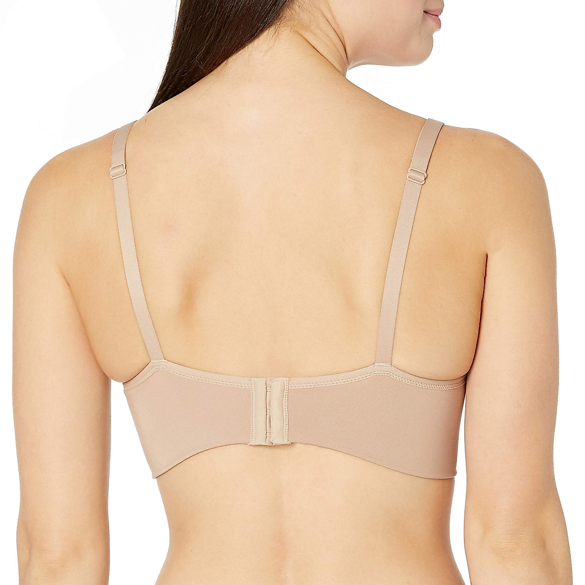 Warner's Women's Benefits Allover-Smoothing Bliss Wireless Lightly Lined Convertible Comfort Bra RM1011W, Toasted Almond, 36C
