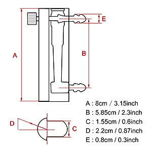 Hilitand Gas Flowmeter, LZQ-2 Flowmeter 0-3LPM Flow Meter with Control Valve for Oxygen Air Gas