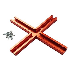O'SKOOL T-track Intersection Kit with Wood Screw