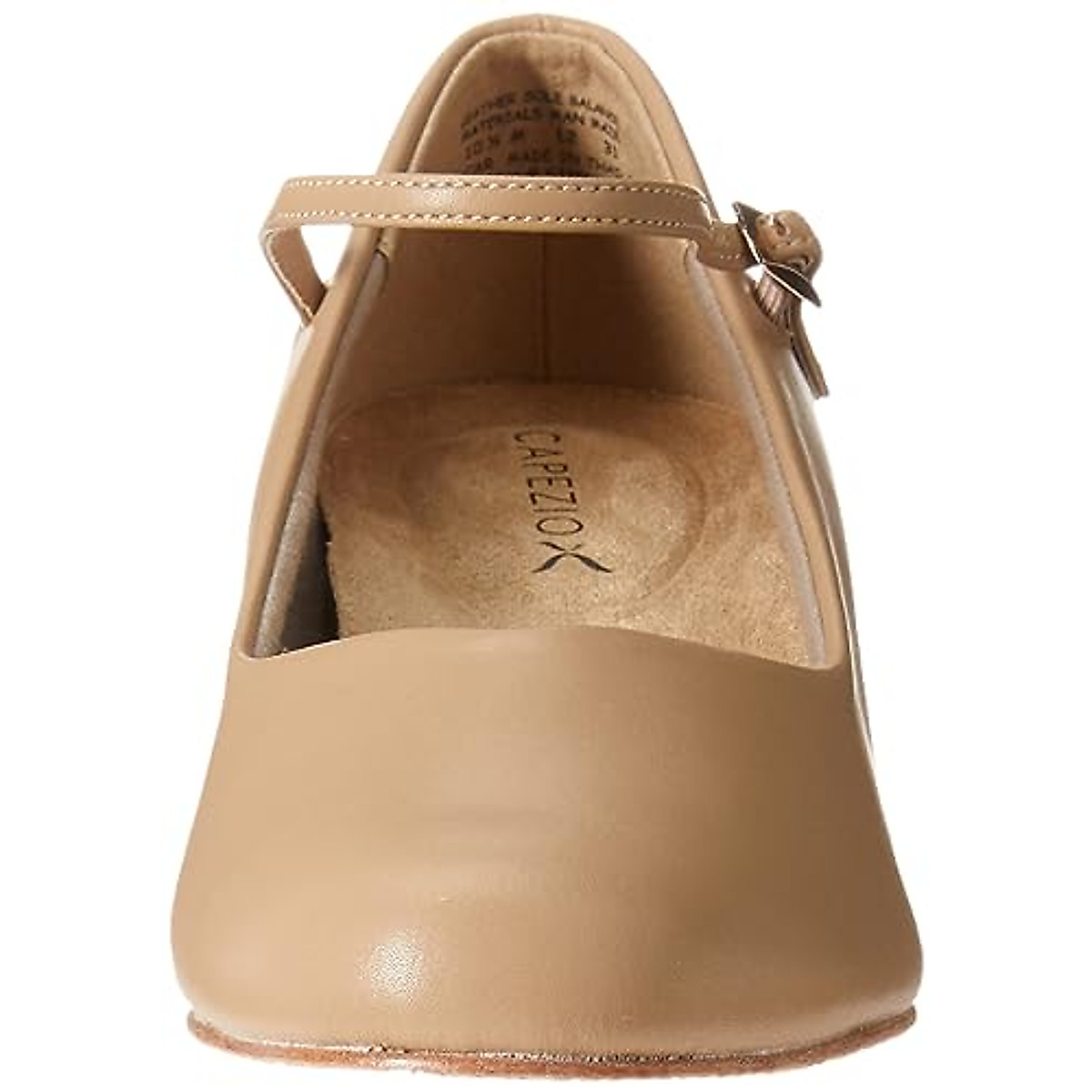 Capezio Women's Medium Cassie Jr. Character Shoe, Caramel, 4.5