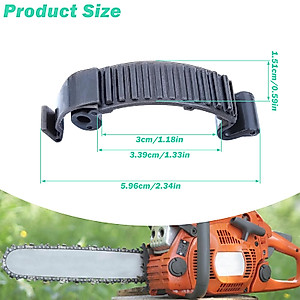 Adefol 3 x Top Cylinder Cover Snap Clip Buckle for Husqvarna 435 440E 445 450 450E 570 575 576 Chainsaw Rebuild Part 503894701