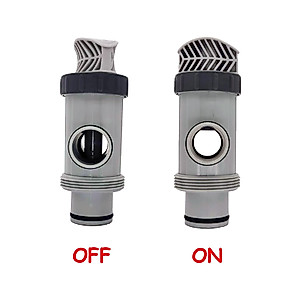 LicBund Dual Split Hose Plunger Valve Hose Connector Replacement for Valve Part Compatible with Above Ground Pool and Electric Manual Pool Pump (11872)