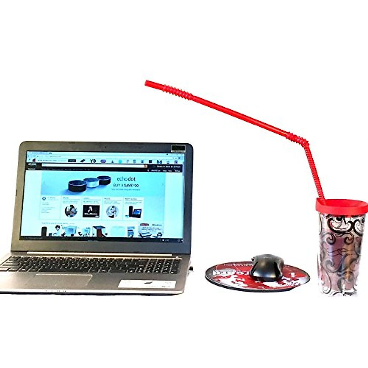 Made in USA Extra Long Reusable Drinking Straws 22 Inches long Ideal for Limited Mobility Situations Dishwasher Safe FDA Grade BPA-Free Material 12 Pieces