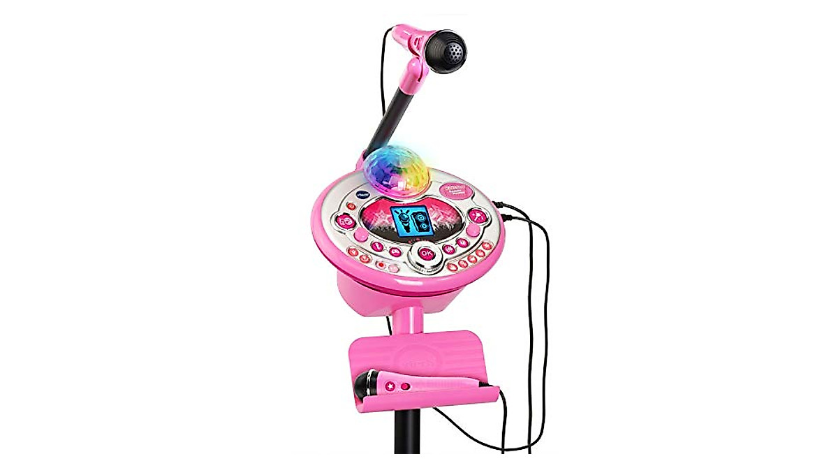 VTech Kidi Star Karaoke Machine Deluxe - 2 Mics, Pink