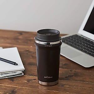 Doshisha Tumbler, Cat Tongue Senka Tumbler, Recommended for Cat Tongue, 10.8 fl oz (320 ml), Black