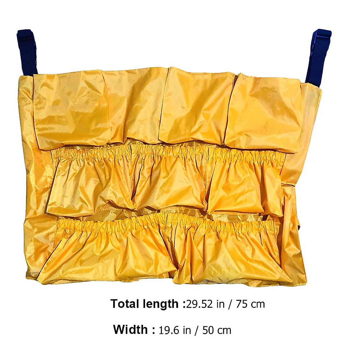 Amosfun Trash Can Tool Bag Commercial Products Supply Garbage Bin Mounted Cleaning Tools Bag for Organizing Spray Bottles Paper Towels Gloves Scrub Brush