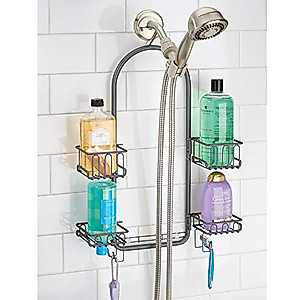 iDesign Classico Shower Caddy, Graphite