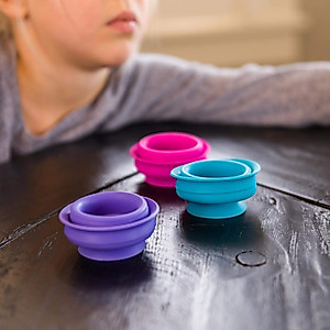 Fat Brain Toys Suction Kupz - Creative Tactile Learning Toy for Babies & Toddlers