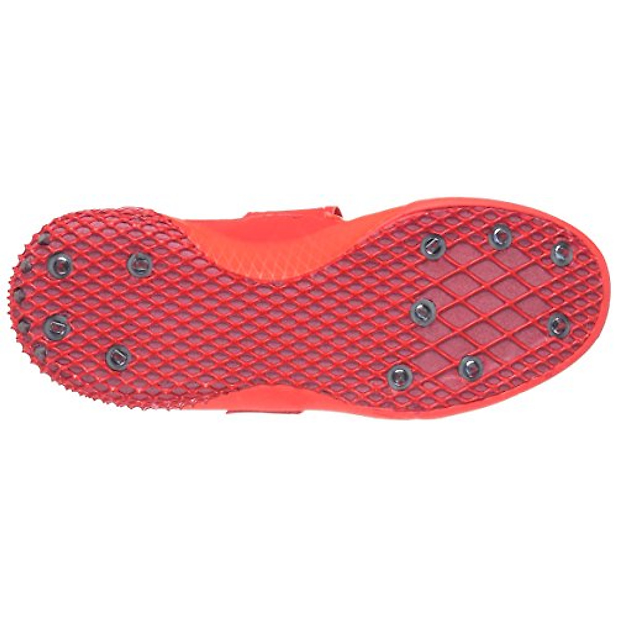 adidas Women's Adizero Javelin Track Shoe, Solar Red/White/Metallic/Silver, 15