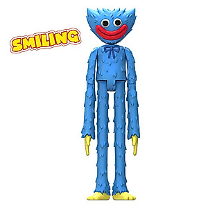 Poppy Playtime - Huggy Wuggy Deluxe Face-Changing Action Figure (12" Tall, Series 1) [Officially Licensed]