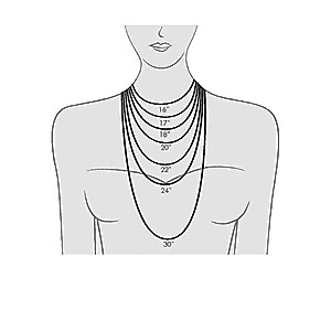 2MM Stainless steel chain necklace, Thin cable chain necklace for women men, Silver chains for necklace alone or pendant addition, 16-30 inch Available (22 inch)