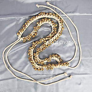 Art Of Creation New Kathak Ghungroo Anklte Bells 50+50 Big In Cotton Cord Classical Dancers Musical Instrument Bharatnatayam Indian Traditional 100 Bells