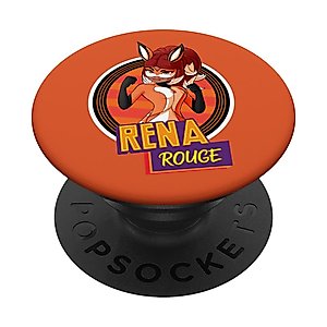 Miraculous Ladybug Orange Collection Rena Rouge badge PopSockets Swappable PopGrip