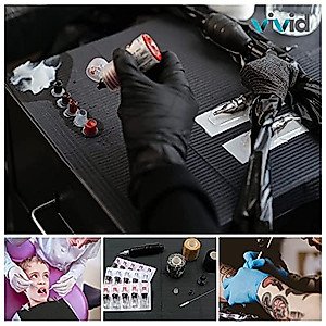 Pack of 500 Black Dental Bibs, Waterproof Bibs 13" x 18" Disposable Patient Bibs, Dentist Bibs, Waterproof Tattoo Bibs, Dental Patient Bibs, Dental Bib, Dental Napkins