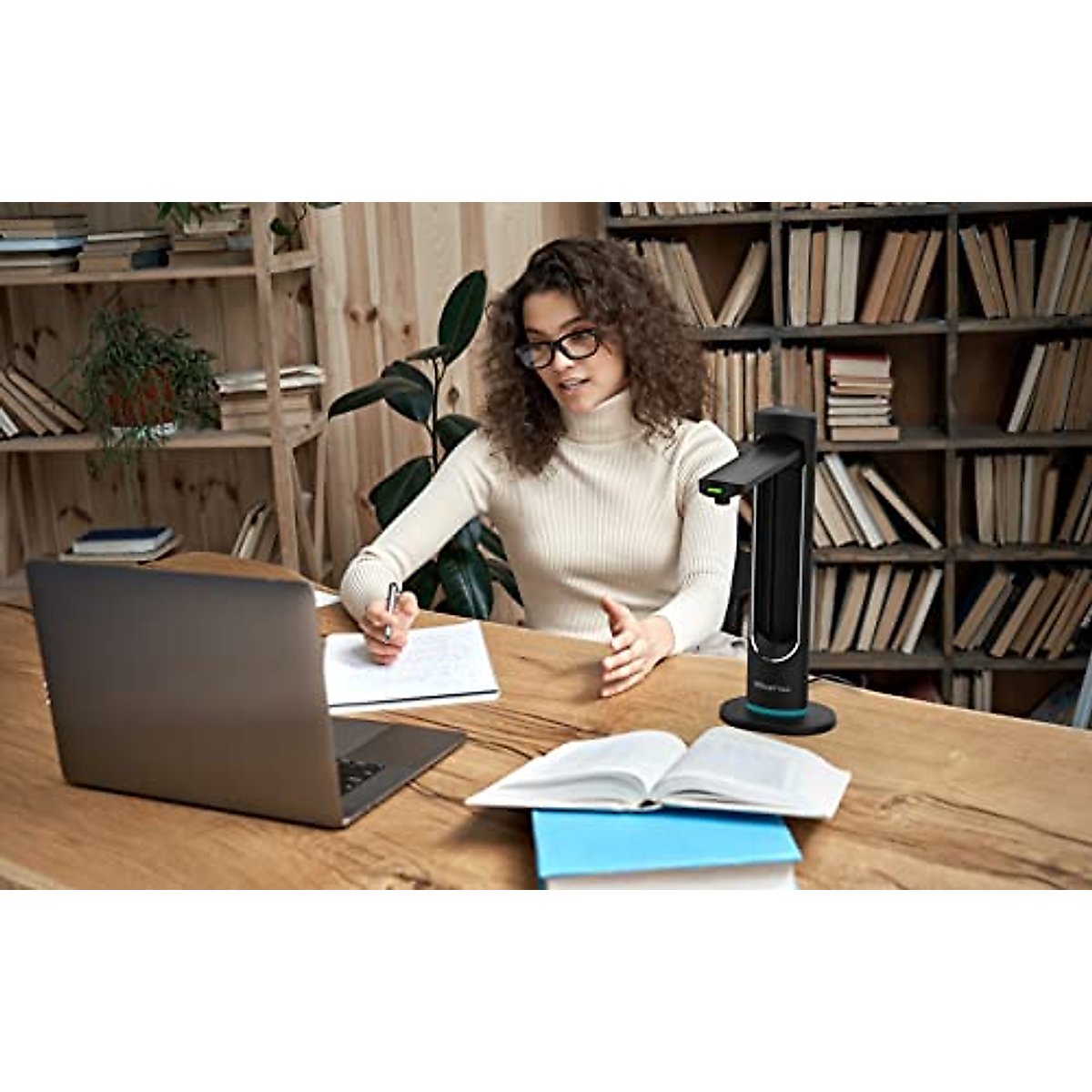 IRIScan Desk 6 Business-Prof.Document,Receipt,Book Scanner,Auto-Flatten & Deskew,32MP,Capture 11x17in,136 Languages OCR,Text to Speech,PDF/Search,PDF/Word/Tiff/Excel,Video Distance Learning,Win&Mac