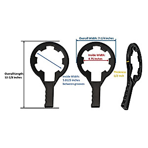JSP Manufacturing New Aftermarket Hayward CL200 and CL220 Chlorinator Lid Cap Wrench Opener Tool Pool Pump (1)
