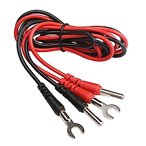 DROK® Multimeter Test Leads Kit, Replaceable Digital Multimeter Accessories, DMM Universal Combined Test Probes Cable Set, Banana Plugs Alligator Clips Replacements for Electronic Automotive