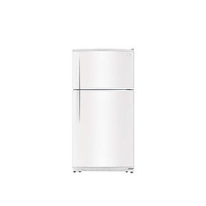 Kenmore Top-Freezer Refrigerator with LED Lighting and 20.8 Cubic Ft. Total Capacity, White