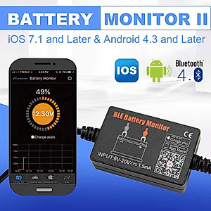 Auto Battery Monitor BM2 Bluetooth 4.0 12V Device Car Battery Tester
