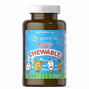 Puritan's Pride Pre-Vites Children's Multivitamin