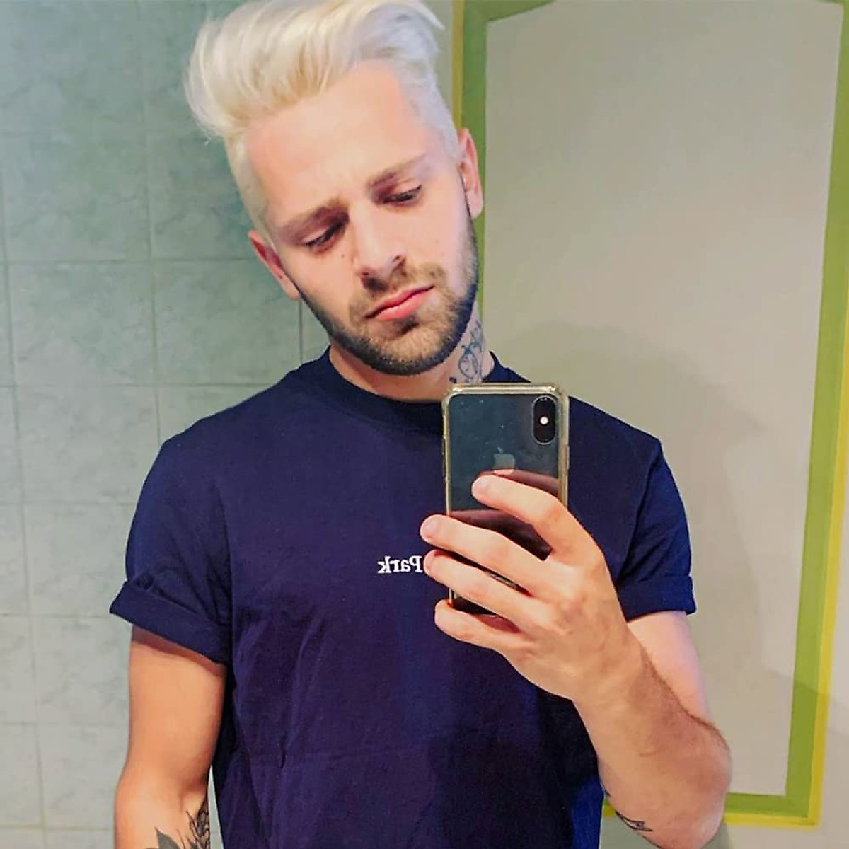 MANIC PANIC Virgin Snow Hair Toner - Classic High Voltage - Semi Permanent Blue Toner for Blonde, Bleached, Brassiness Orange Hair & Brassy Tones - Vegan, PPD & Ammonia-Free