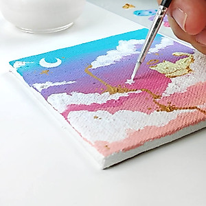 ARTISTIK Acrylic Paint Tube Set of 32-22ml Paint Tubes with 3 Brushes for Adults, Kids and Artists - Non-Toxic Artist Quality Paints for Canvas Painting, Wood Crafts, Ceramic and Art Supplies