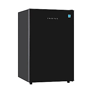 Frestec 4.5 CU' Small Refrigerator, Compact Refrigerator,Mini Fridge, Mini Fridge with Freezer, Black (FR 450 BK)