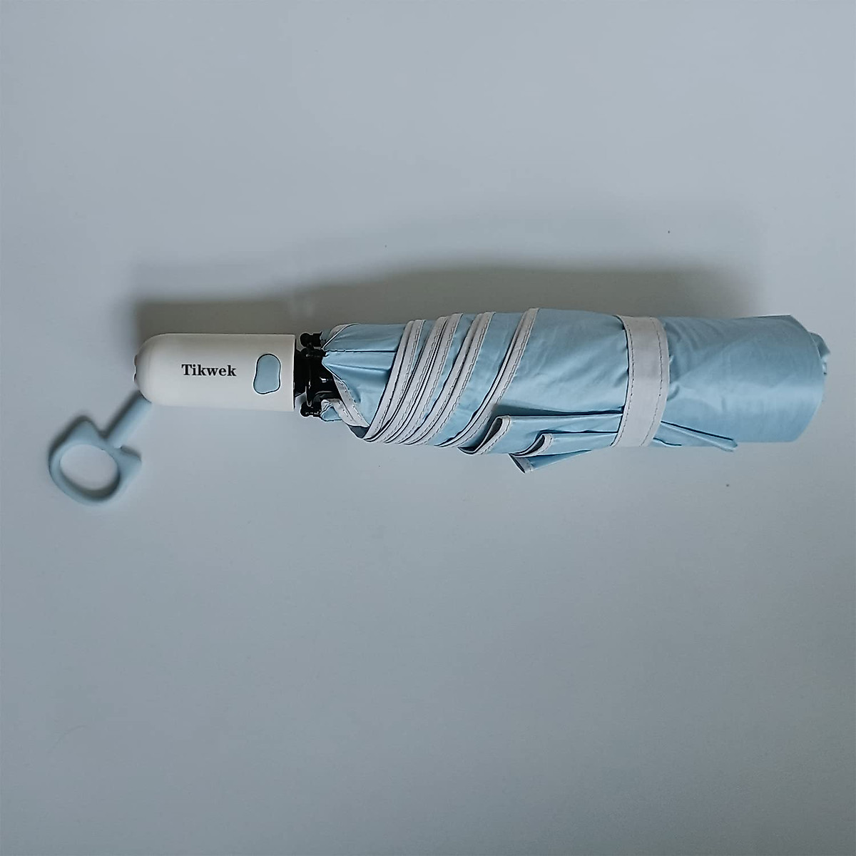 Tikwek- Telescopic umbrellas - Compact, Light, Automatic, Strong and Portable - Wind Resistant, Small Folding Backpack Umbrella for Rain