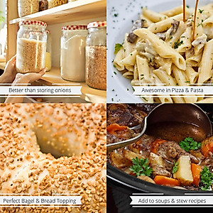 Dried Chopped Onion by It’s Delish, 28 Oz Jumbo Reusable Container – All Natural Dehydrated Onion Flakes | Delicious & Fresh Onions Taste – No Preservatives, Certified Kosher