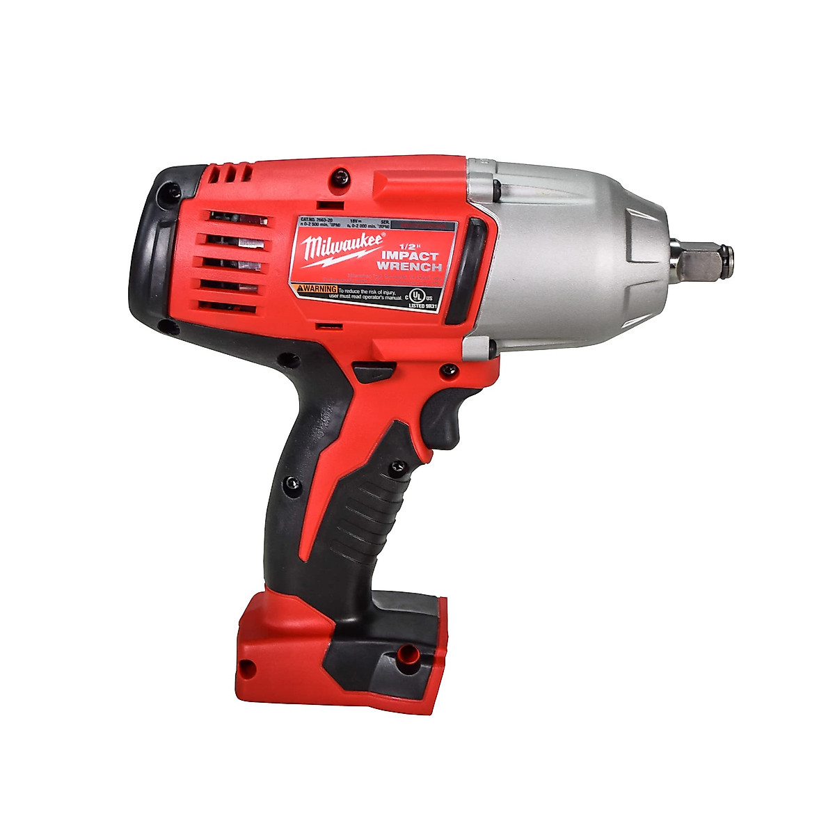 Milwaukee 2663-20 M18 18V 1/2" High Torque Impact Wrench with Friction Ring