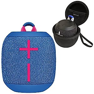 Ultimate Ears WONDERBOOM Wireless Portable Waterproof Bluetooth Speaker with Bigger, Bassy-er 360 Degree Sound, Outdoor Boost Equalizer with Signature Series Shockproof Water Resistant Case