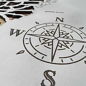 3D Wooden USA States Map, Travel Map, Push Pin, Patriot Decor, Map Wall Decor, USA Map, World map Art (Normal (14in x 10in))