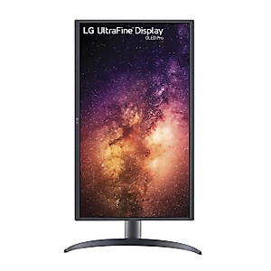 LG 27EP950-B 27” Ultrafine UHD (3840 x 2160) OLED Pro Display with Adobe RBG / DCI-P3 99%, VESA Display HDR 400 True Black, 1M:1 Contrast Ratio and Tilt/Height/Pivot Adjustable Stand - Black