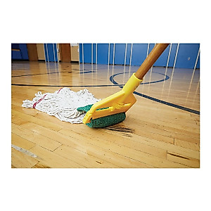 Rubbermaid Commercial H116 Invader Side-Gate Wood Wet-Mop Handle, 1 dia x 60, Natural