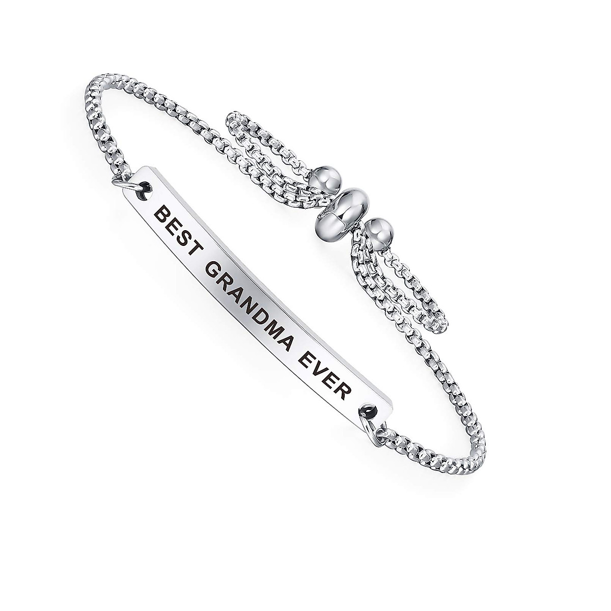 SOUSYOKYO Best Grandma Ever Bracelet, Grandma Birthday Gifts, Mother's Day Jewelry for Grandmother, Grandma Valentine's Day Present from Grandchild