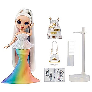 Rainbow High Fantastic Fashion Amaya Raine – Rainbow 11” Fashion Doll and Playset with 2 complete doll outfits, and fashion play Accessories, Great Gift for Kids 4-12 Years Old