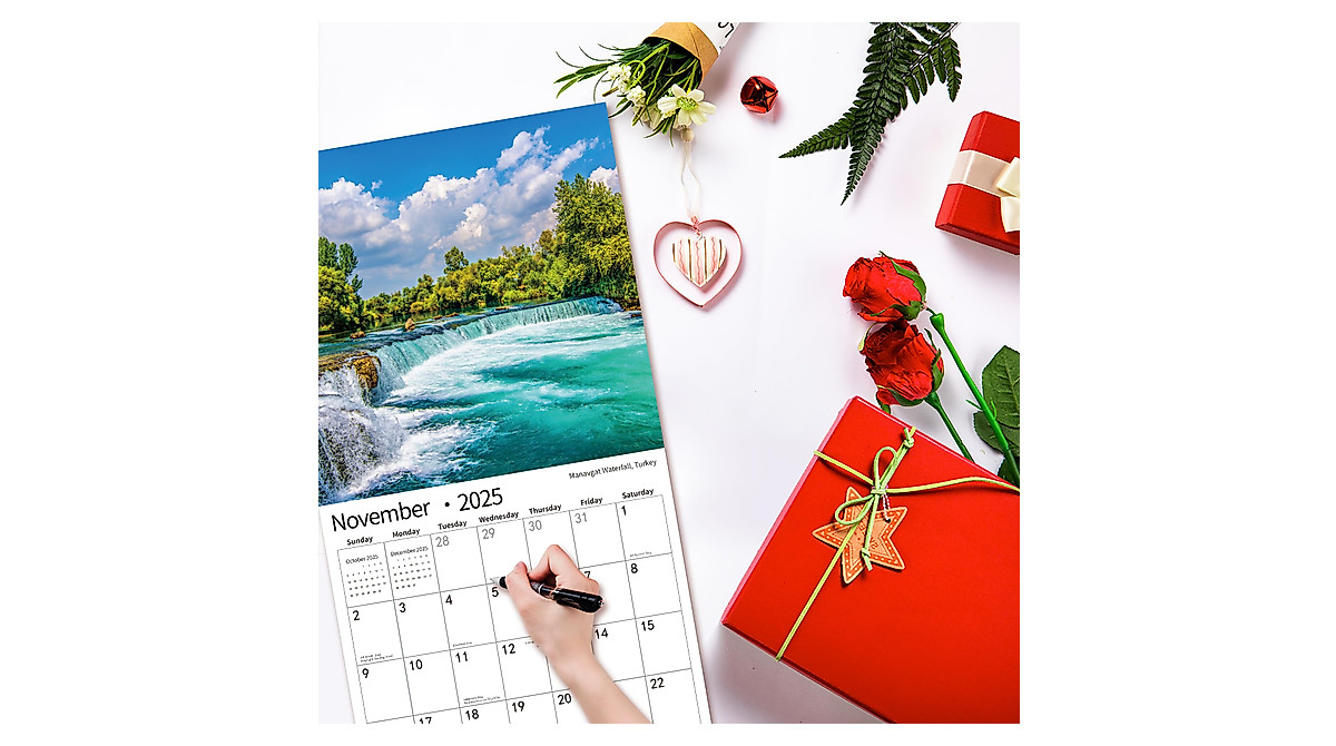 2024-2025 Wall Calendar - Organize with Nature's Beauty
