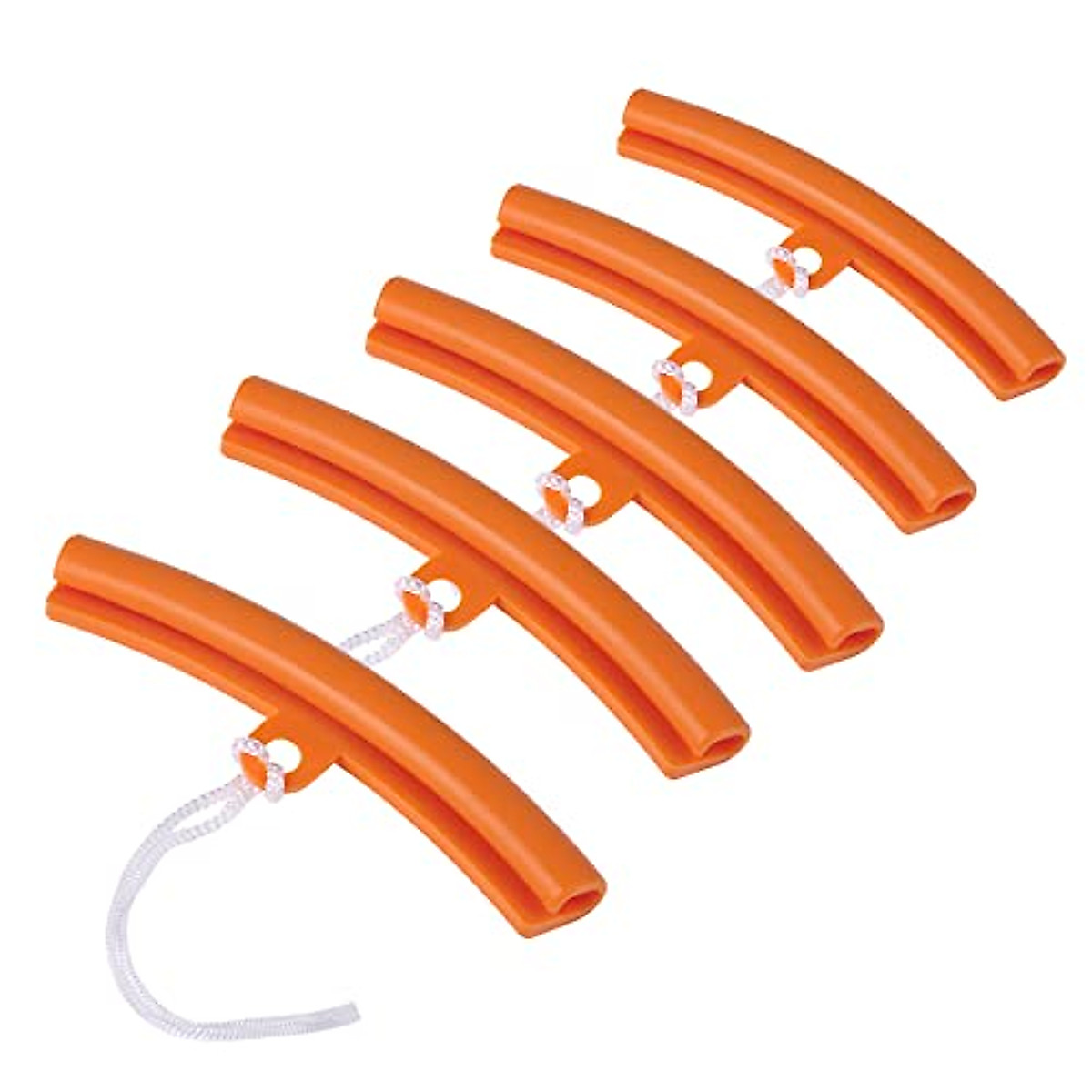 Car Tire Changing Rim Protector, 5 Pcs Wheel Changing Rim Savers, 15cm Auto Tire Changer Guard Edge Saver Tool, Fixing Tyre Rim Protective Cover for Motorcycle, SUV Orange