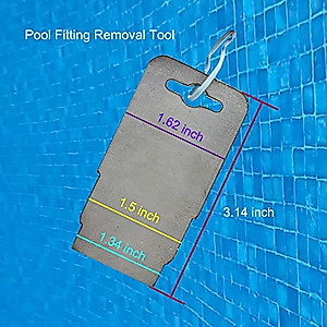 SP1419T Metal Eyeball Seat Removal Tool for Directional Flow Inlet, 1 PC