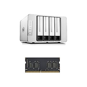 TERRAMASTER 2.5GbE NAS Server 4Bay F4-423 + 4GB DDR4 RAM