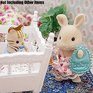 Odoria 1/12 Miniature Baby Bottles Bibs Dollhouse Nursery Accessories