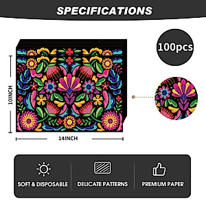 Artoid Mode Gnomes Pumpkins Paper Placemats 100 Pack, 10x14 Inch Seasonal Fall Thanksgiving Disposable Place Mat for Party Dining Decoration