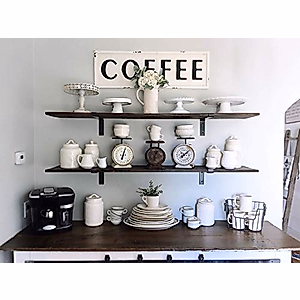 2 Pack - Lip Shelf Bracket, Iron Shelf Brackets, Metal Shelf Bracket, Industrial Shelf Bracket, Modern Shelf Bracket, Shelving